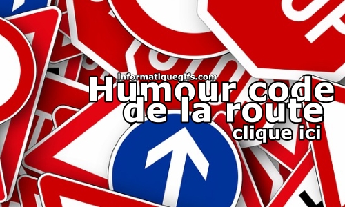 Code de la route - photo humour insolite sur la conduite