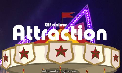 Gif attraction et manege fete foraine, Gifs jeu parc attraction