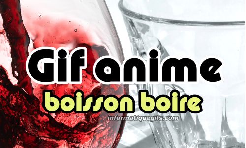 GIF boisson, cafe et chocolat puis biere, Gifs boire