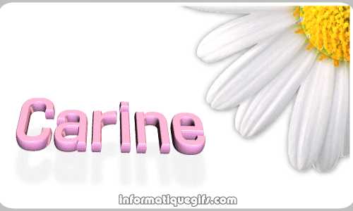 Gif prenom carine et sainte carine fete du 07 novembre