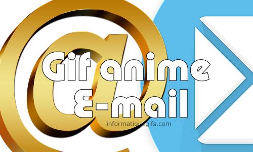 GIF e-mail, message electronique et Gifs arobase