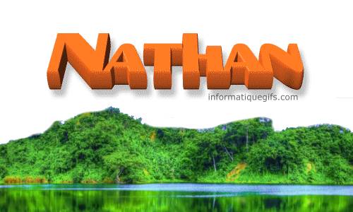 Gifs Nathan - Un prenom de garçon en 3D