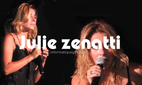 Photo Julie Zenatti chanteuse française